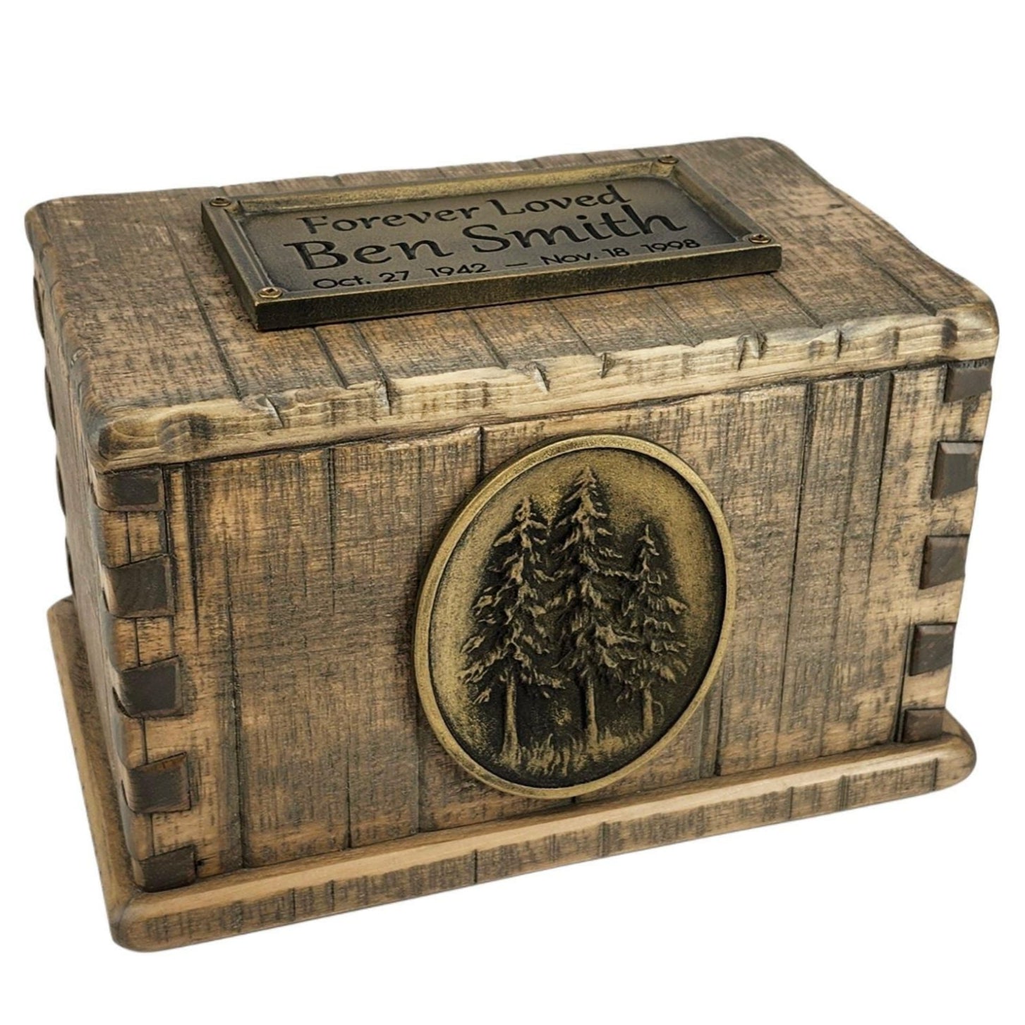 Rustic Woodsman Dovetail Urn – Justin's Vintage Woodcraft